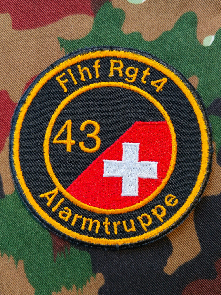 Verbandsabzeichen Flhf Rgt 4 Alarmtruppe Flughafenbat 43 ...