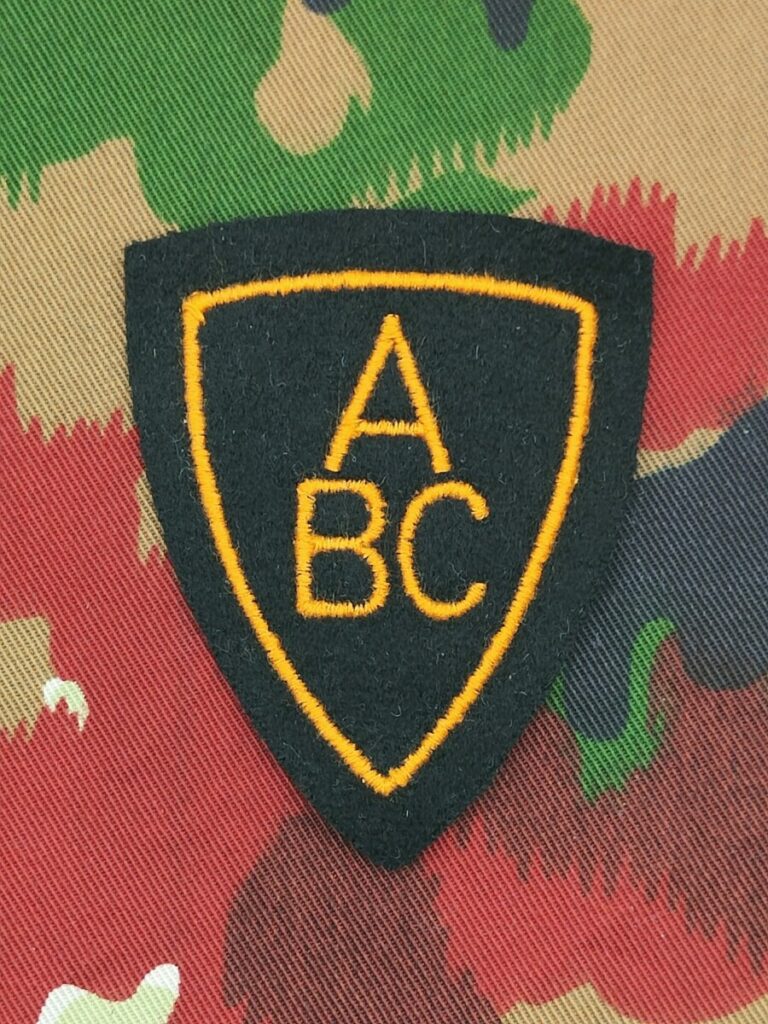 Funktionsabzeichen ABC-Offiziere / Angehörige des ABC-Dienstes und ABC ...