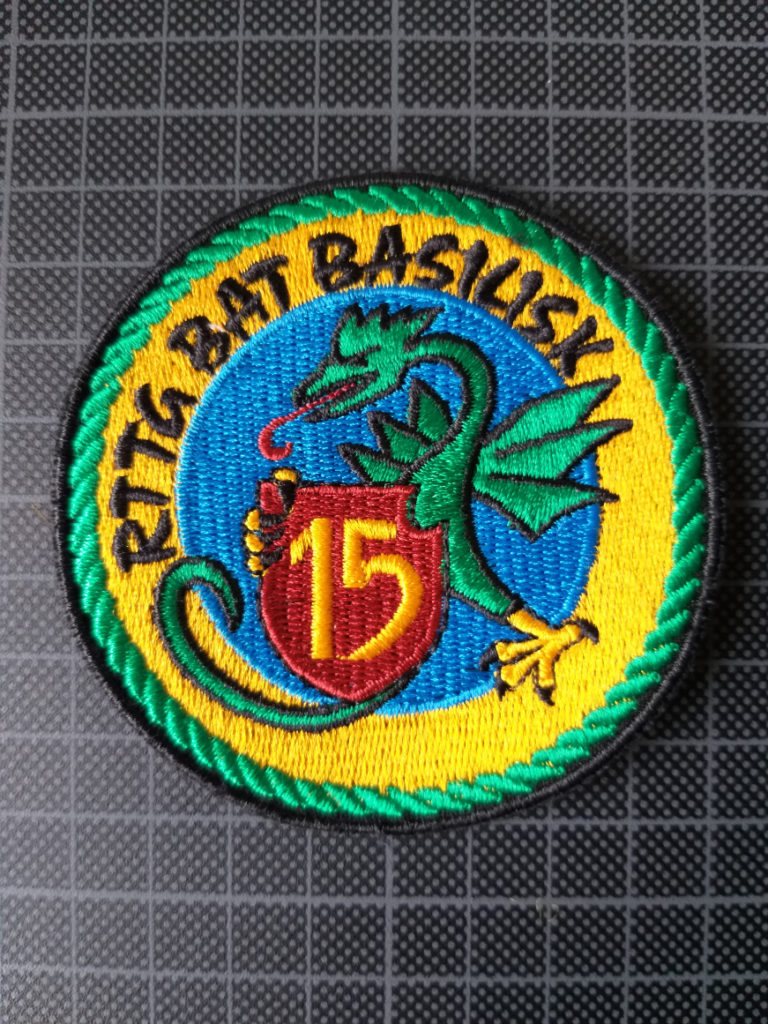 Verbandsabzeichen Rttg Bat 15 Kp 1 - SwissMilitaria.ch