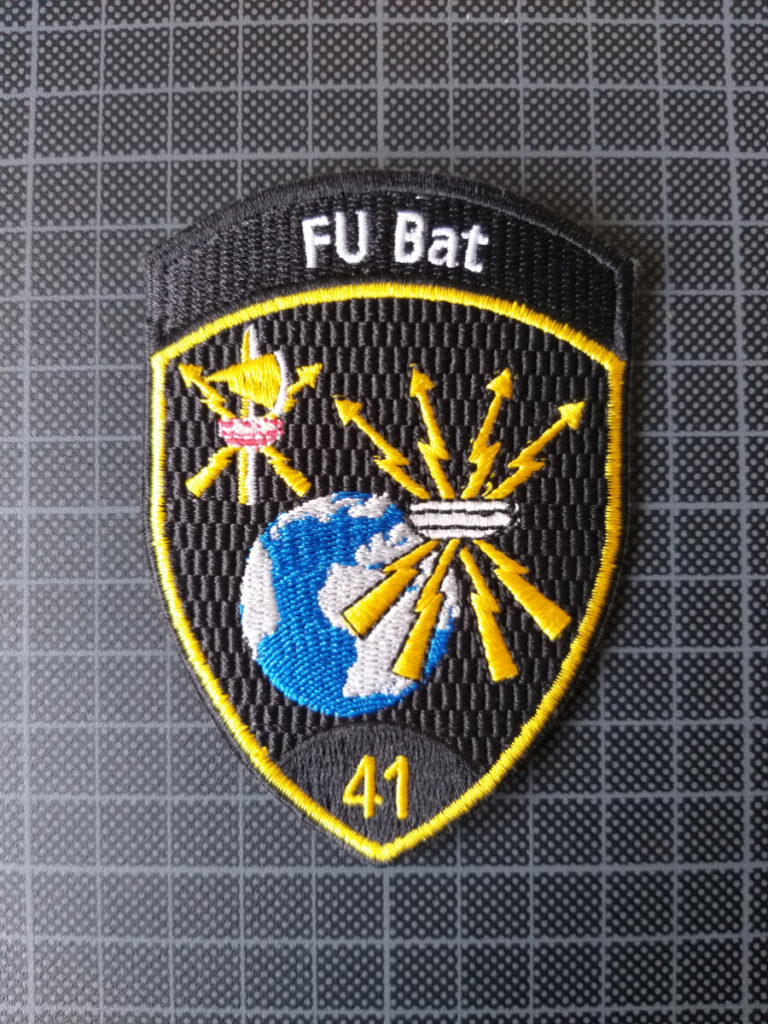 Verbandsabzeichen FU Bat 41 Stabskp - SwissMilitaria.ch