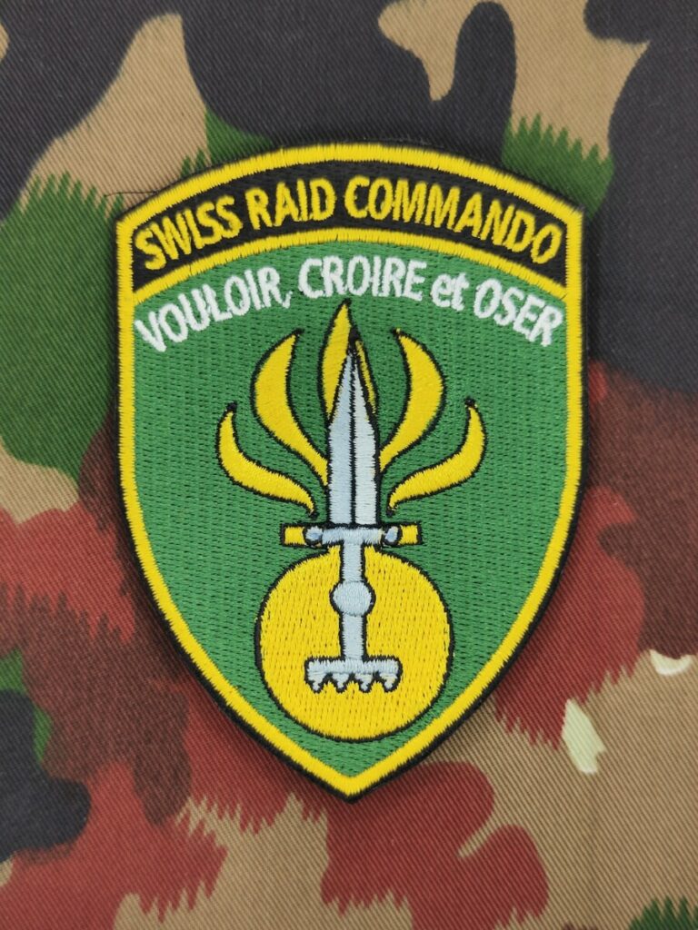 Verbandsabzeichen SWISS RAID COMMANDO - SwissMilitaria.ch