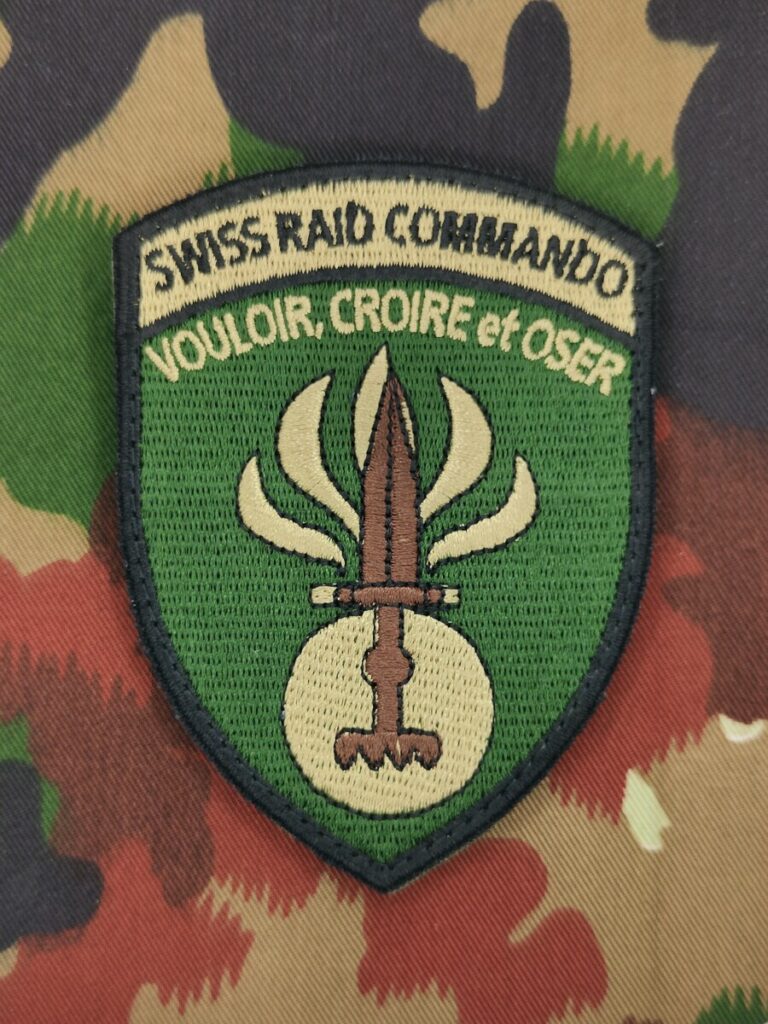 Verbandsabzeichen SWISS RAID COMMANDO - SwissMilitaria.ch