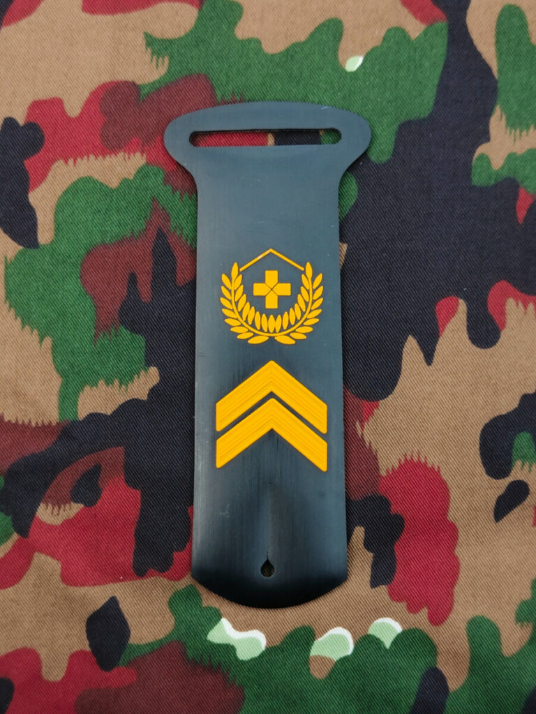 Gradabzeichen (5) Feldweibel, Variante 3 - SwissMilitaria.ch