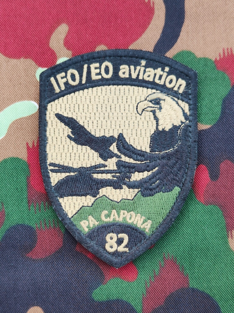 Verbandsabzeichen IFO/EO aviation PA CAPONA 82 - SwissMilitaria.ch