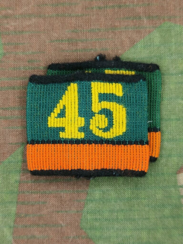 Achselschlaufen Bat 045, Kp 3, Set - SwissMilitaria.ch