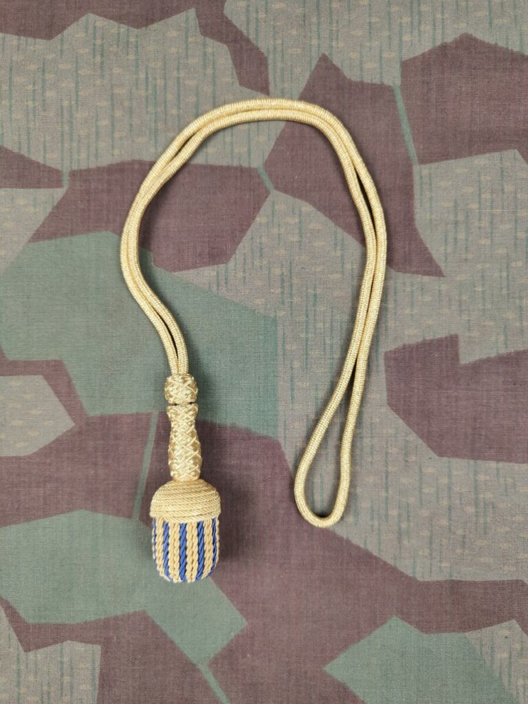 Portepee zu Dolch M38 für Wasserschutz, Reproduktion - SwissMilitaria.ch