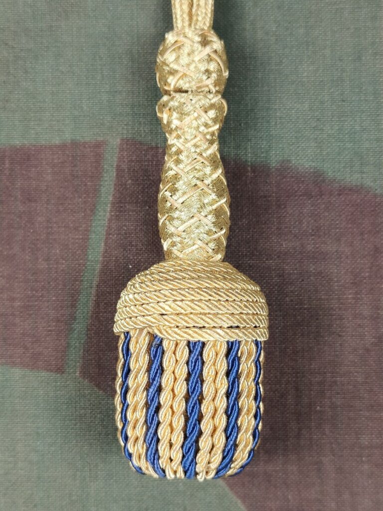 Portepee zu Dolch M38 für Wasserschutz, Reproduktion - SwissMilitaria.ch